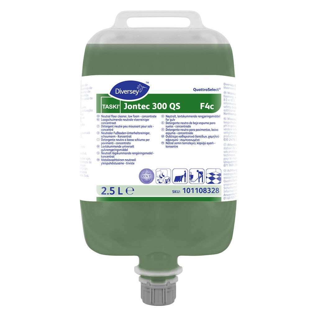 TASKI Jontec 300 QS F4c 2x2.5L - Low foam, neutral floor cleaner ...
