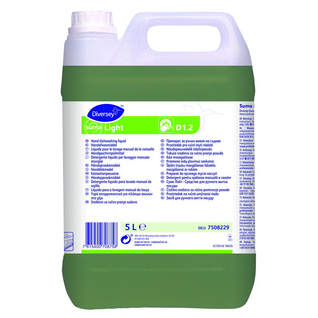 Suma Star-plus D1 3x2L - Diverflow dosing system - Mavi Diversey