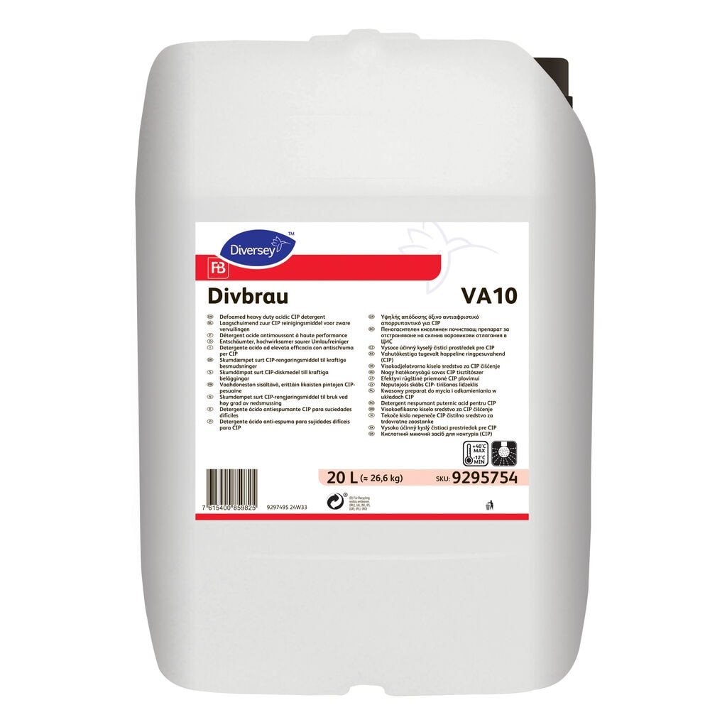 Cipton VC11 1x20L - Hard water, defoamed reclaim CIP and bottle washing ...